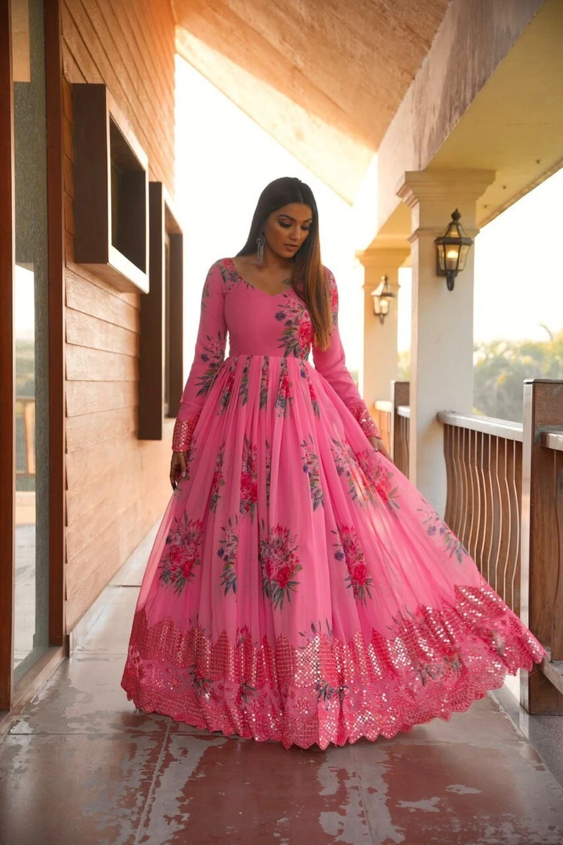 Indian Traditional Anarkali Dress