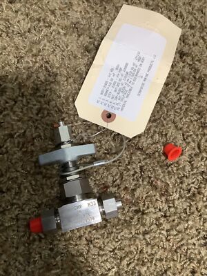 DMP, MIL-V-24578, 1/4" OD Gage Valve, NPT, Stainless Steel, 6000 WOG ...