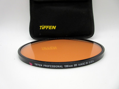 Tiffen 138mm 85 Color Conversion Glass Filter MFR # 13885 | eBay
