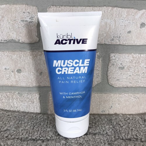 Kuribl All Natural Pain Relief Muscle Cream 3oz. Arthritis Camphor ...