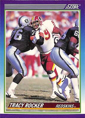 1990 Score Tracy Rocker #550 Washington Redskins | eBay