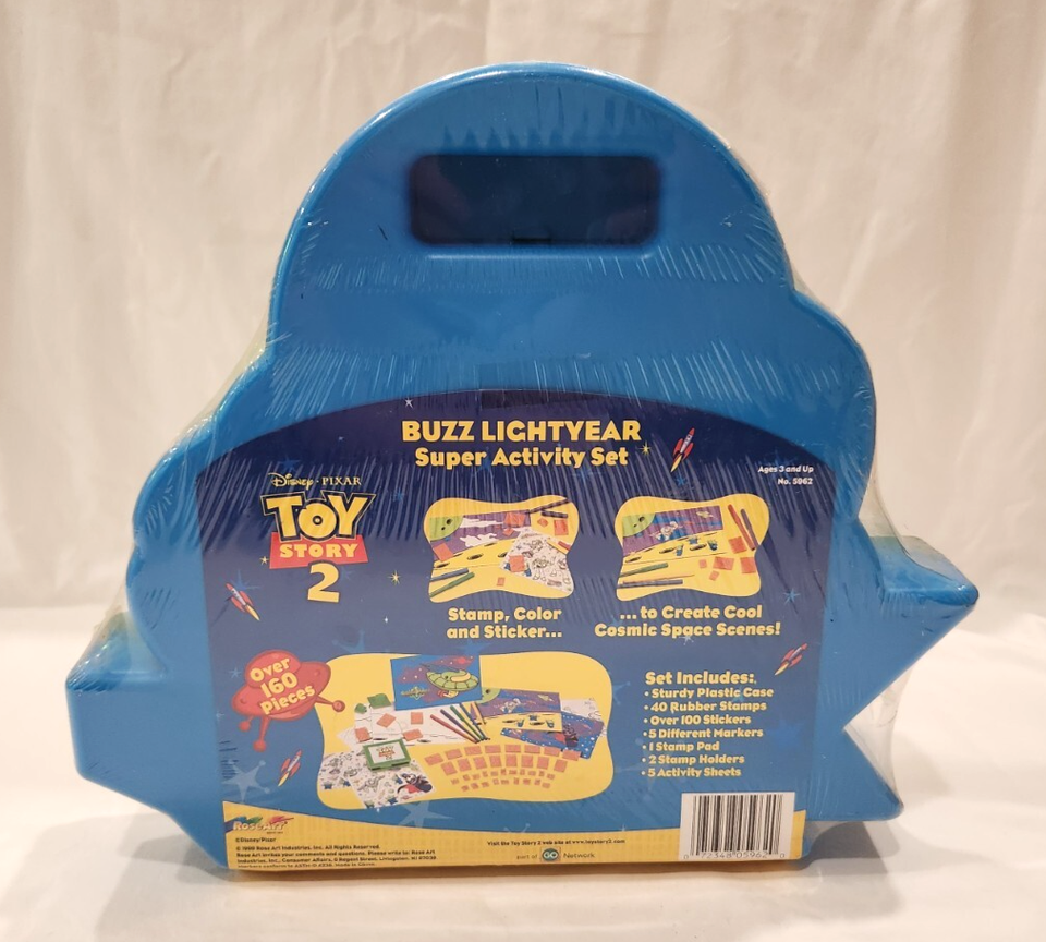 Disney Toy Story 2 Buzz Lightyear Super Activity Set NEW Vintage RARE ...