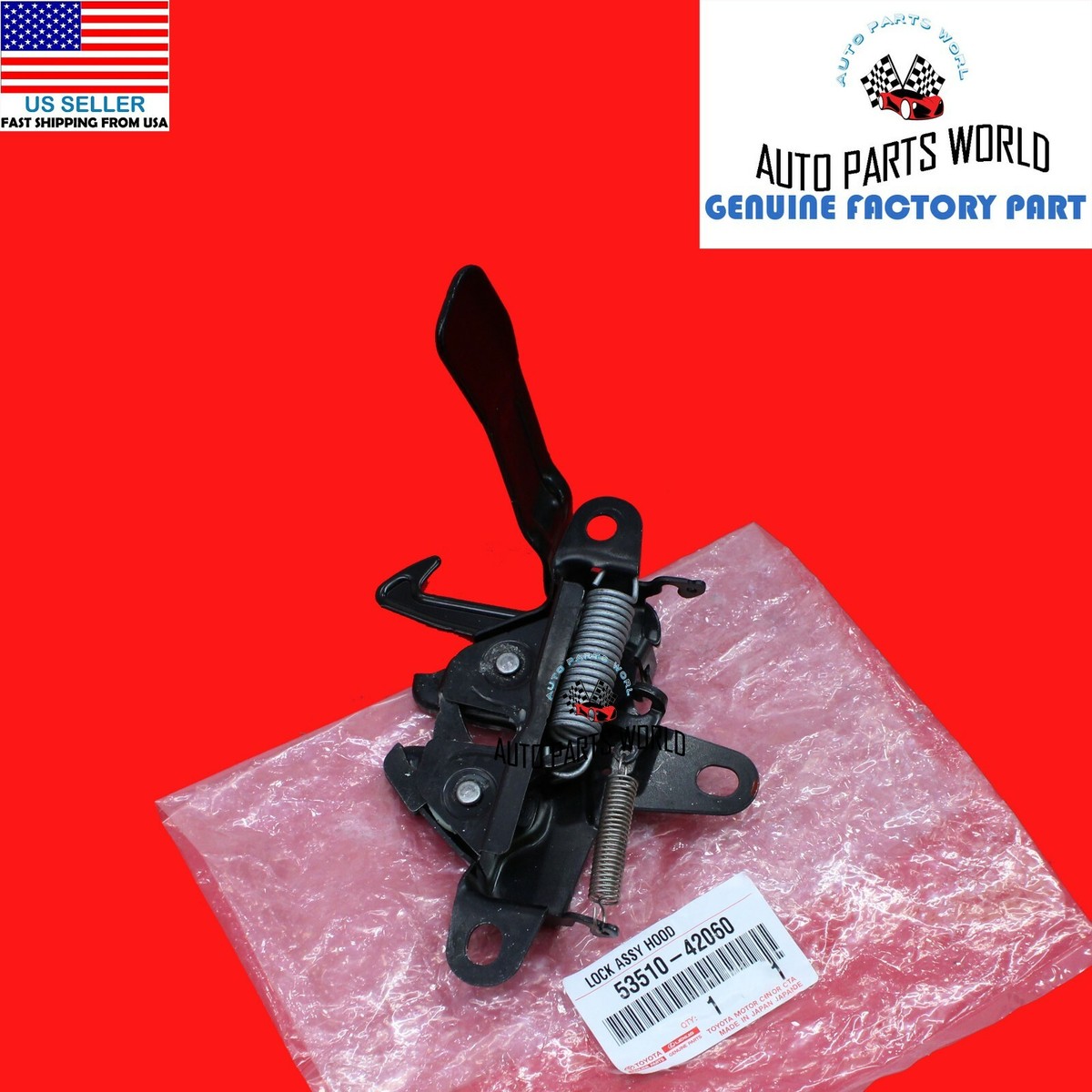 X AUTOHAUX Hood Latch Lock Assembly For Toyota RAV4 2006-2012 ...