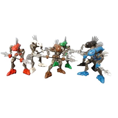 LEGO Bionicle Lot Rahkshi 6 Complete Collection W/ Kraata 2003 | eBay