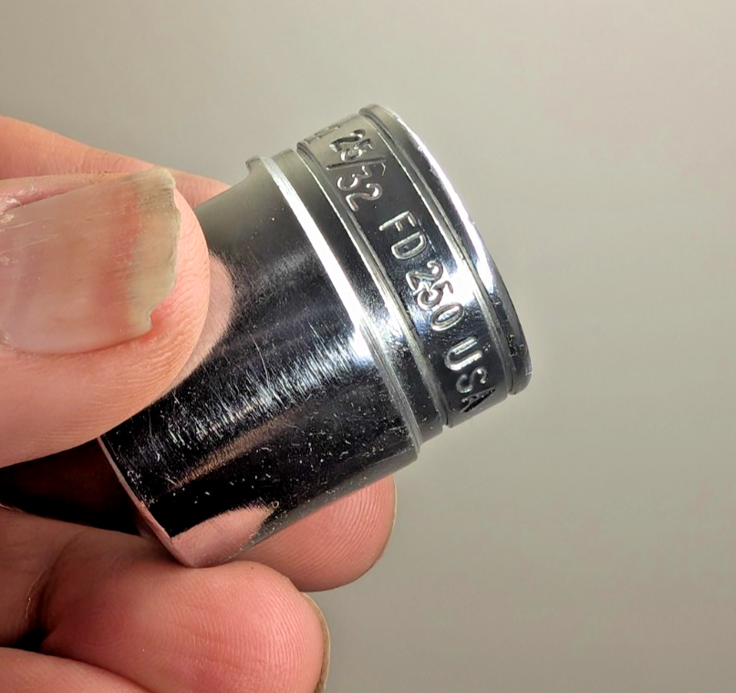3 Snap On Tools 3/8" Drive Weatherhead Sockets FD8 3/8 FD240 3/4 FD250 ...