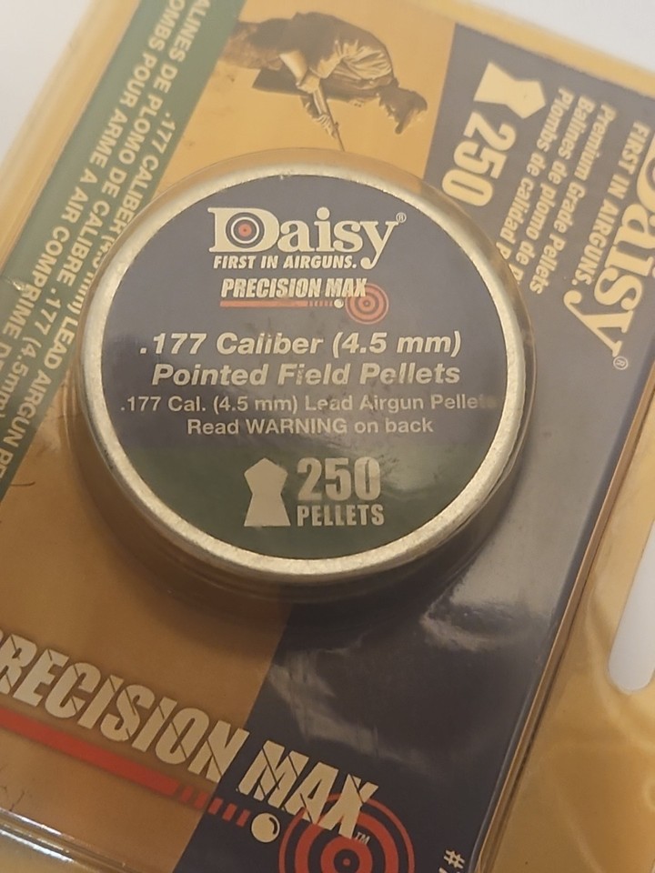 Daisy #7777 Pointed Precision Max .177 Caliber (4.5mm) Pellets 250 ...