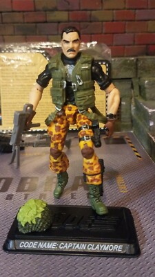 GI JOE ~ 2011 CLAYMORE ~ CLAY MOORE ~ MISSION BRAZIL JOECON ~ 100% ...