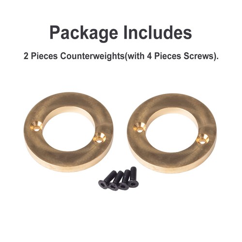 Remote Control Cars Brass Counterweight Modification Part Set ...