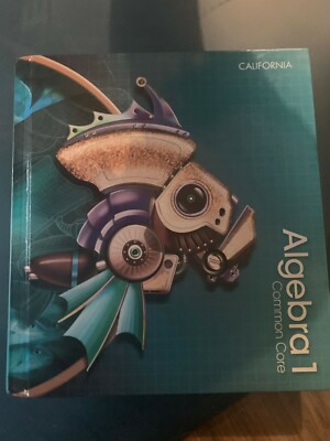 Algebra 1 Common Core - Hardcover - VERY GOOD, California edition | eBay