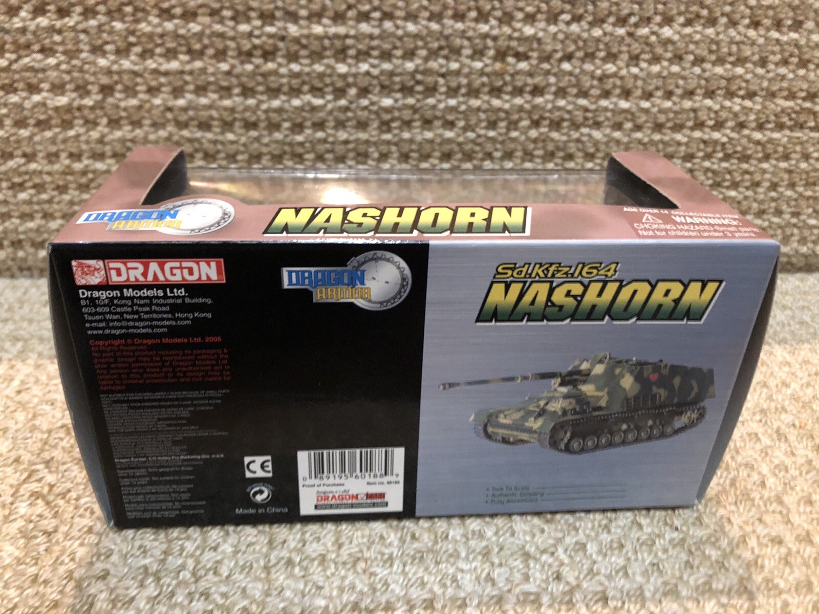 Dragon Armor 1:72 Nashorn Tank Destroyer, sHPzJgAbt 88, E. Front 1944 ...
