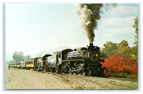 POSTCARD Steamtown 127 Canadian Pacific Railway 1278 Green Mountain 405 ...