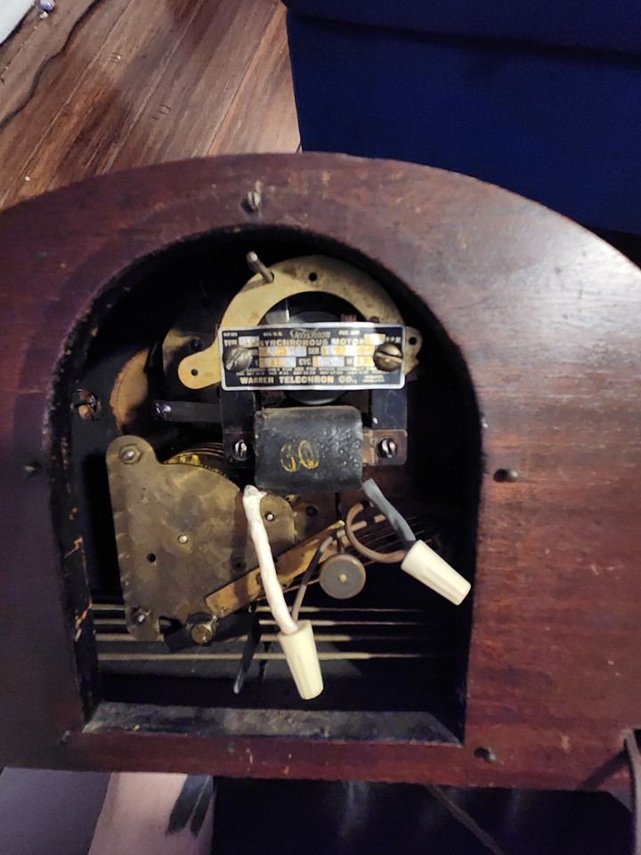 Revere Telechron Clock with Motored Movement | eBay