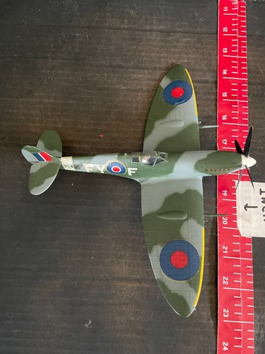 Hand Built Model Supermarine Spitfire , British single-seat fighter ...