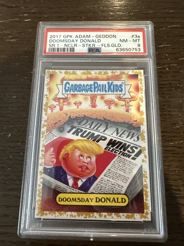 2017 GPK Adam-Geddon Doomsday Donald Series 1 Nuclear Gold 35/50 | eBay