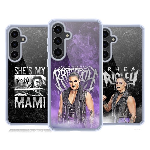 OFFICIAL WWE RHEA RIPLEY GEL CASE COMPATIBLE WITH SAMSUNG PHONES ...