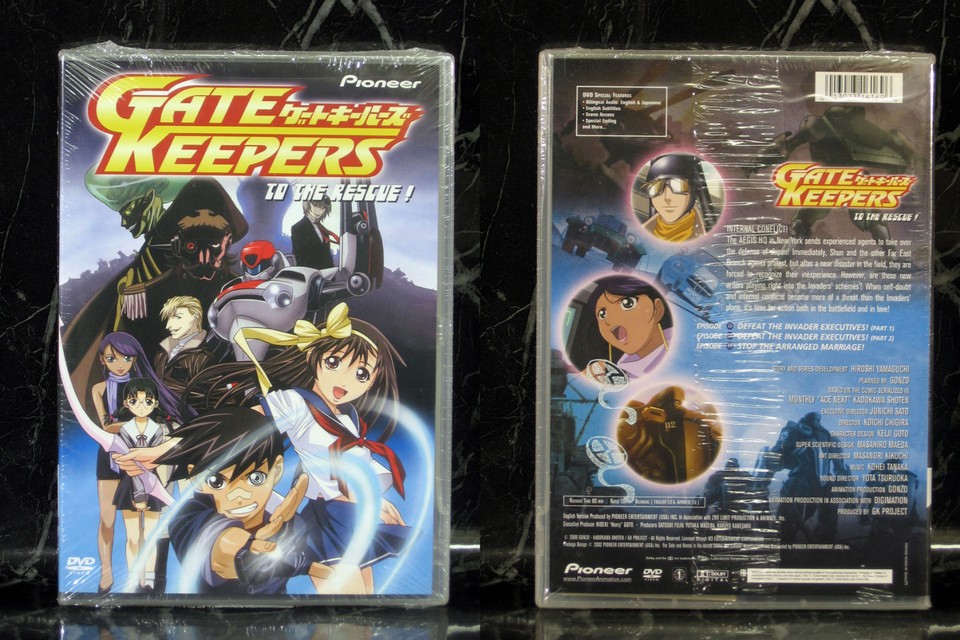 *NEW SEALED!* Gate Keepers: Vol 1,5,6; Gate Keepers 21: Vol 1,2 - Anime ...