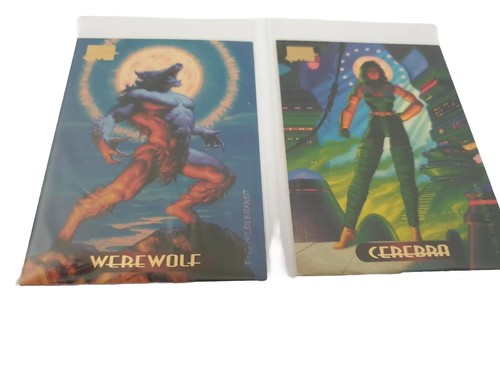 Marvel Cerebra Werewolf Bundle Trading Cards #22 #135 Lot Of 2 Cards ...