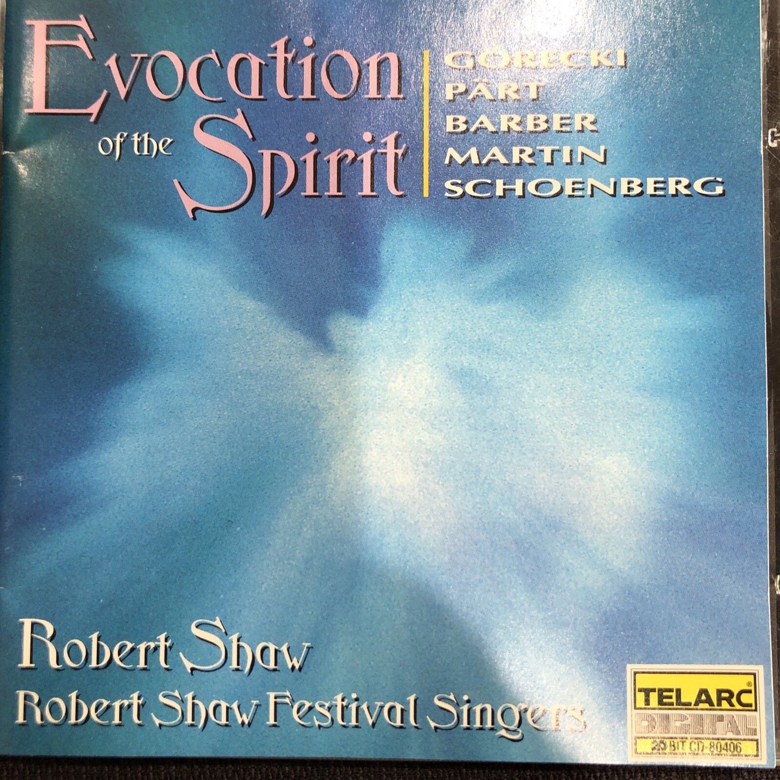 Evocation of the Spirit by Robert Shaw (CD, 1995) 89408040627| eBay