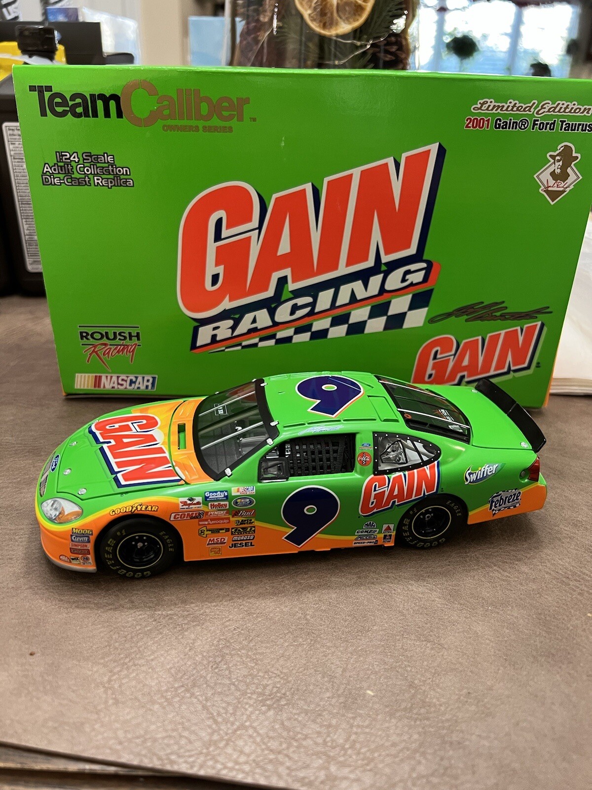 Team Caliber owners 1/24, Gain Racing #9, Jeff Burton nascar die cast ...