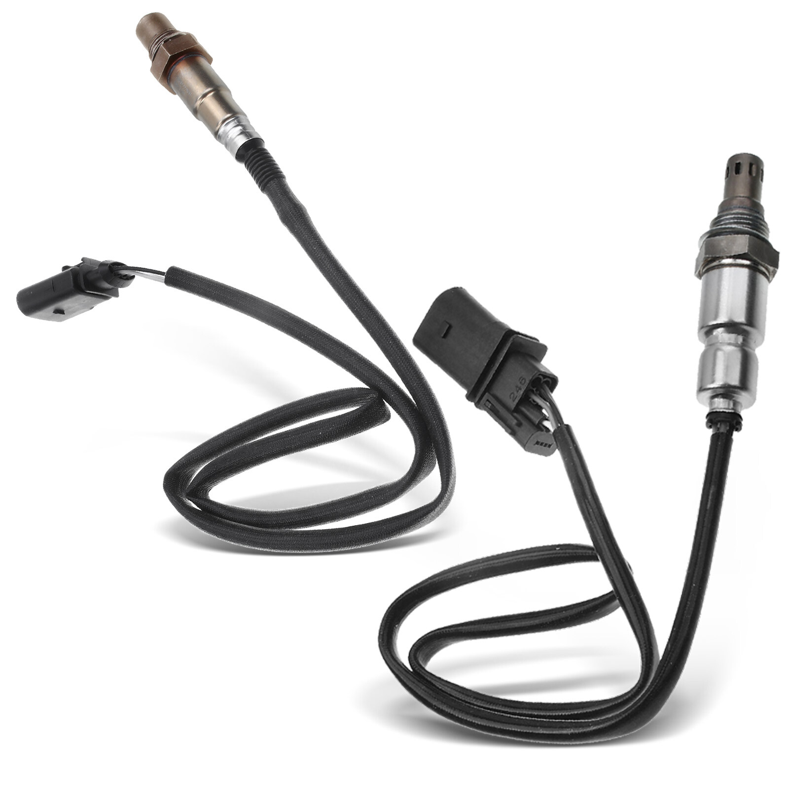 2Pcs Upstream & Downstream O2 Oxygen Sensor for Audi A6 A8 Quattro S4 ...