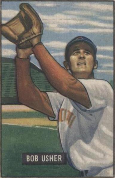 1951 Bowman - #286 Bob Usher (RC) for sale online | eBay