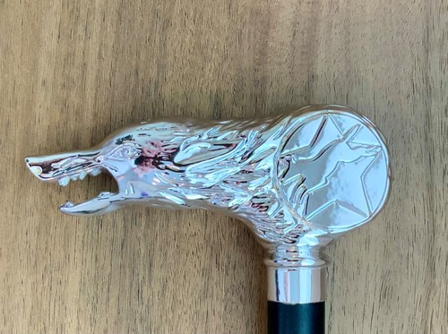 WolfMan Cane With Wolf's Head Handle Cast From The Original Vintage ...