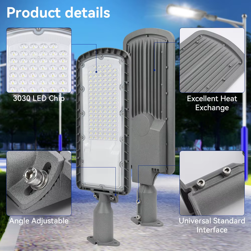 LED Street Light 100W 150W 200W AC85V-265V High Brightness Road Light ...