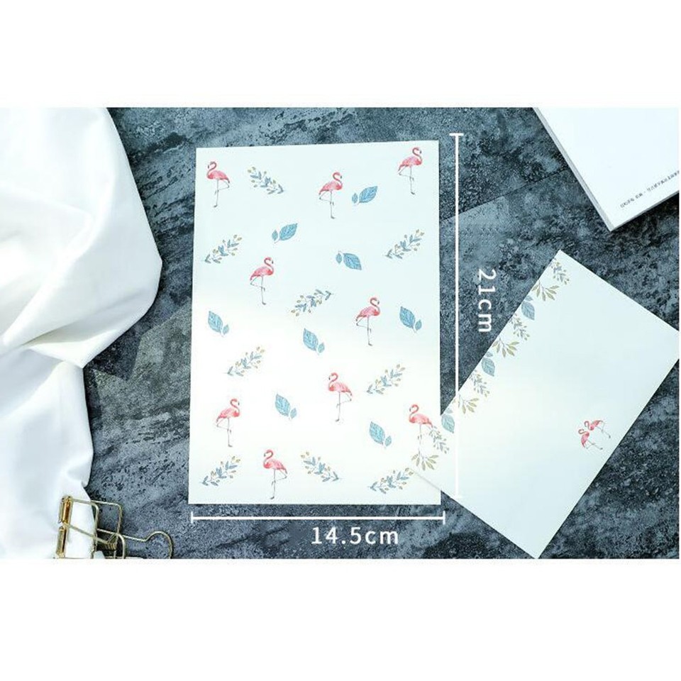10 Sets 4pcs Letter Paper with 2 Envelope in 1 Set Colorful Greeting ...