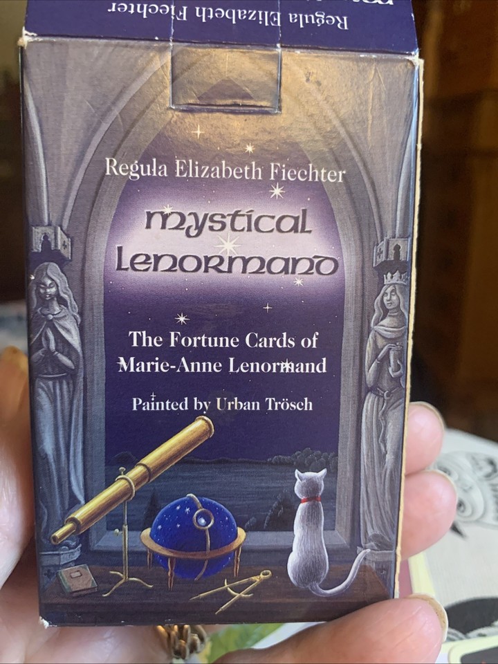 Mystical Lenormand Tarot 36 Card Deck And Guidebook New Open-box ...
