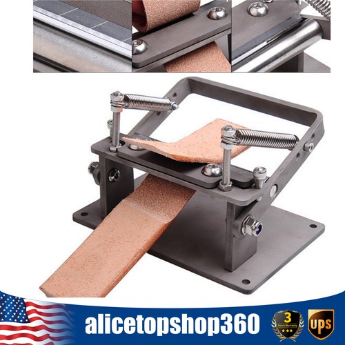 DIY Leather Splitter Manual Leather Skiver Peeler Machine for Paring ...