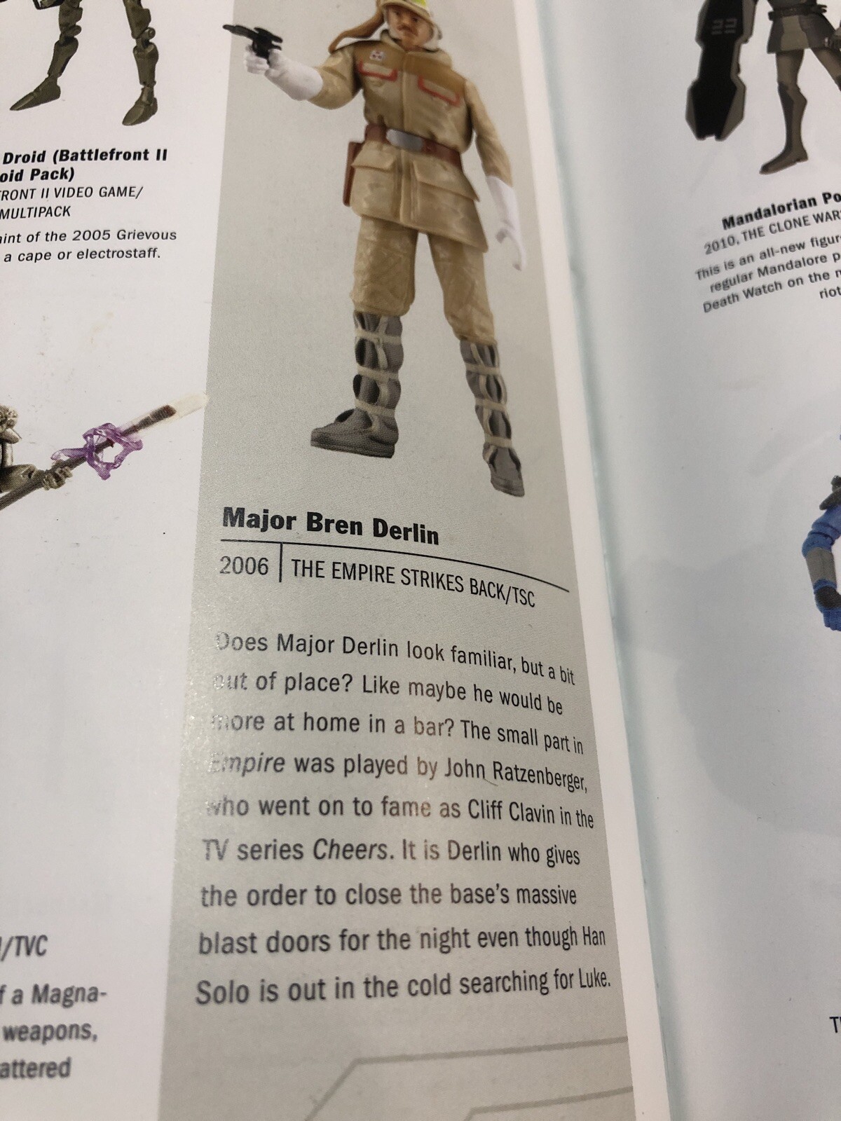 STAR WARS Major Bren Derlin 3.75” Figure (LOOSE) Hasbro | eBay