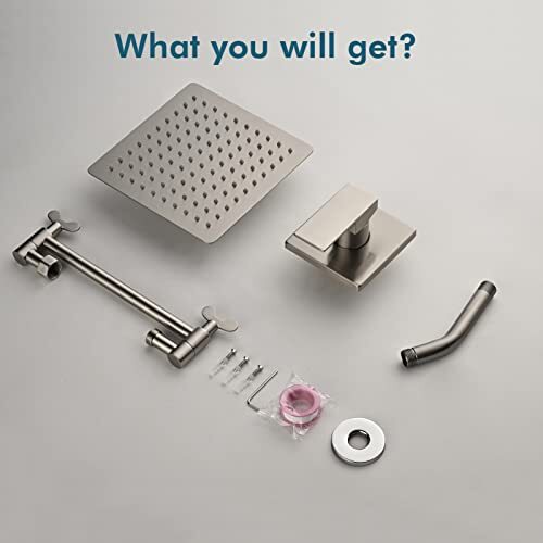 Shower Faucet Set Complete Shower System with 8 Inch Rain Shower ...
