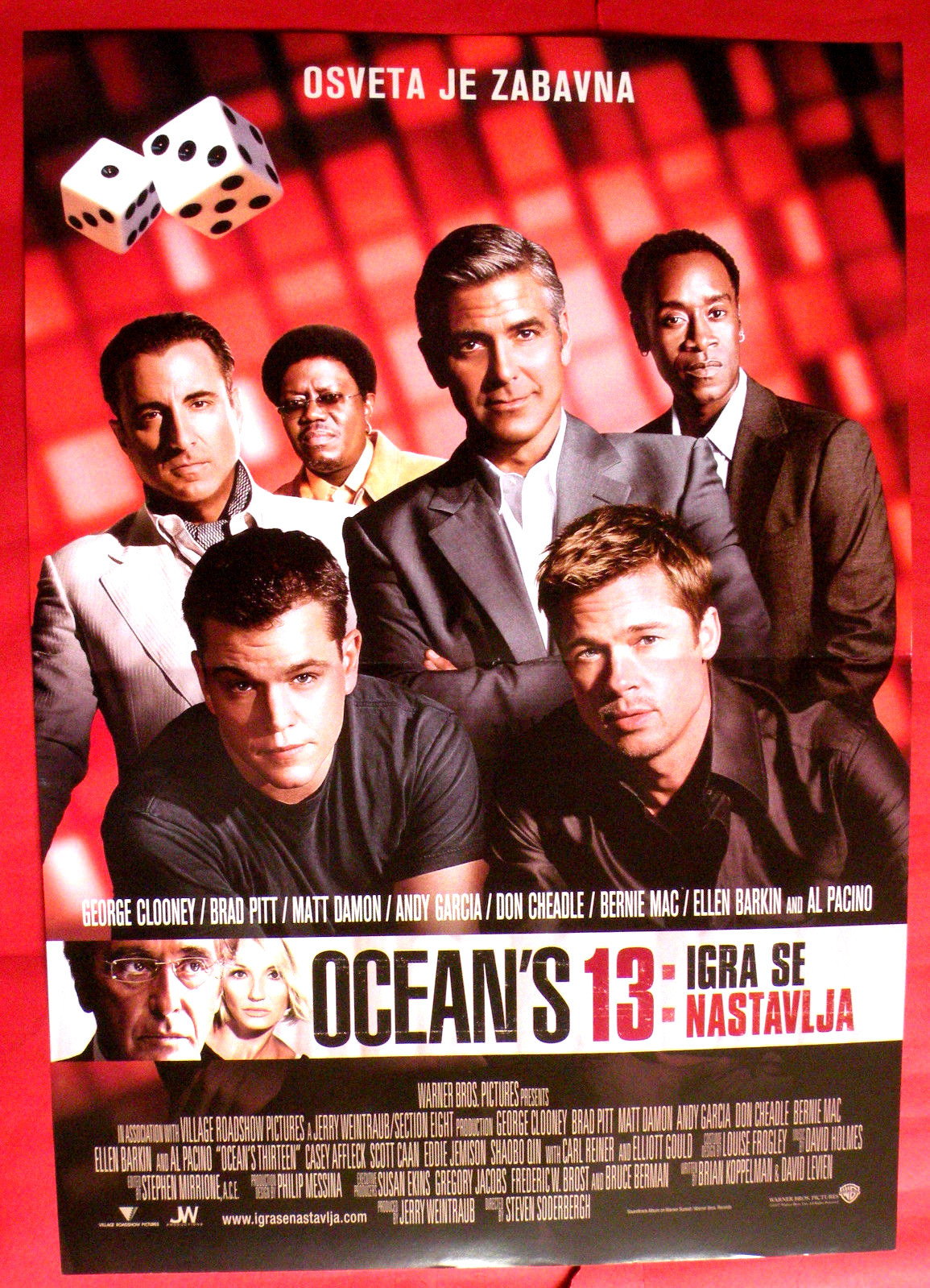 Oceans Thirteen Poster
