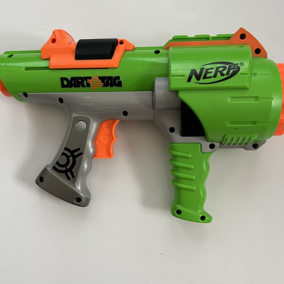 Nerf Green Dart Tag Gun - No Bullets, No Box, Used | eBay