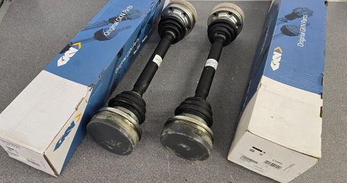 PAIR NEW GENUINE GKN PORSCHE 911 930 TURBO CV AXLE ASSEMBLIES 1984-89 ...