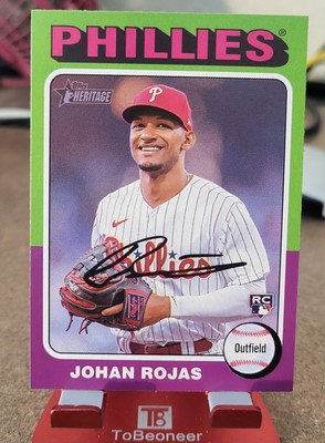 Johan Rojas - 2024 Topps Heritage #171 - RC | eBay