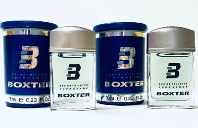 Boxter Pour Homme For Men Cologne 0.23 Oz ~ 7 ml Mini EDT Splash - 2 ...