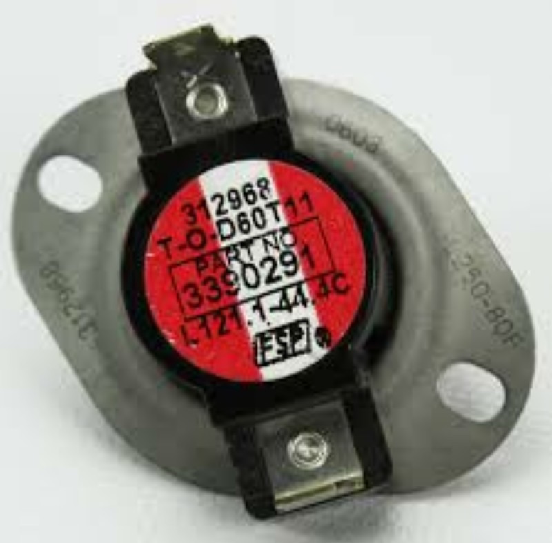 Genuine Whirlpool 3390291 Dryer High Limit Thermostat | eBay