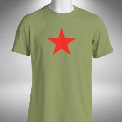 Red Star T-Shirt Soviet Communist Retro Political Small to 5XL | eBay