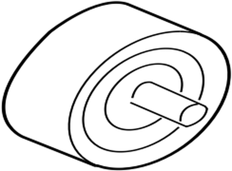 1341A005 Mitsubishi Pulley, p/s oil pump idler 1341A005, New Genuine ...