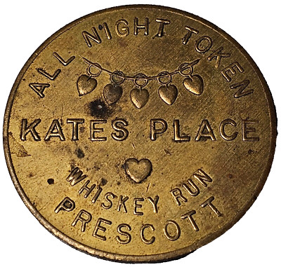 Kates Place Fantasy Brothel Token-Prescott-38.1mm Brass | eBay