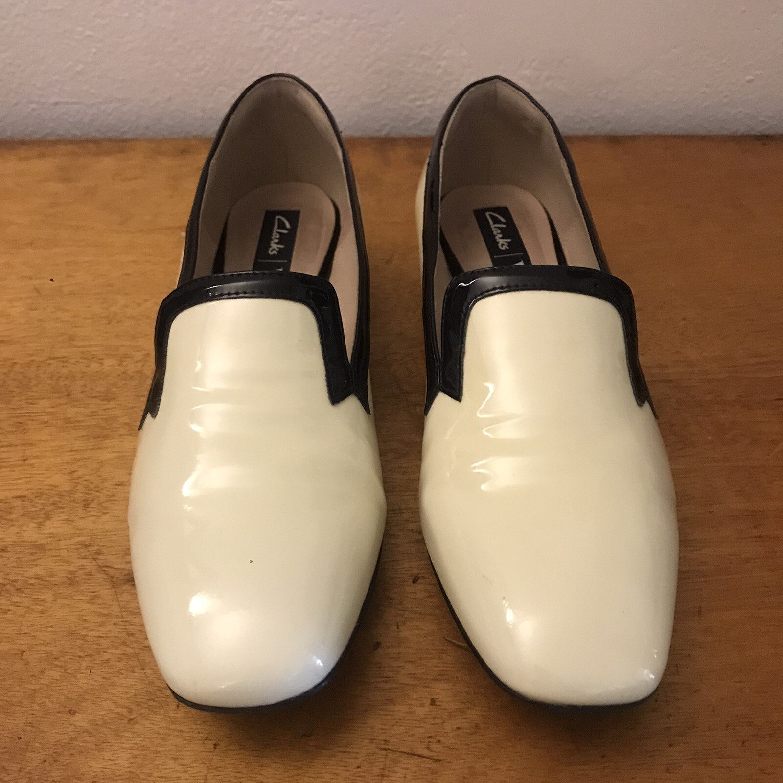 CLARKS V&A Designer Limited Edition Swixties Ball Womens Loafer Shoes ...