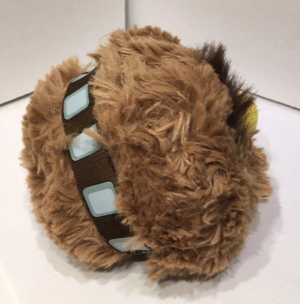 ANGRY BIRDS Star Wars CHEWBACCA Brown Plush 5” Small Stuffed Animal ...
