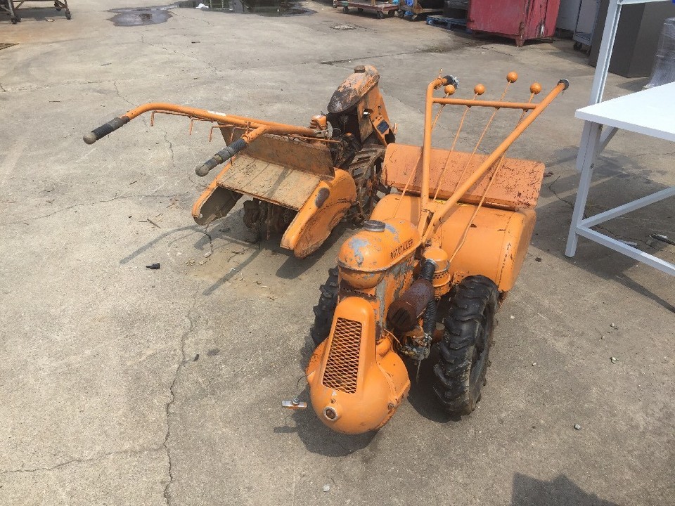 Pair Of 2 Vintage Frazer Rototillers Rototiller Roto Tiller | eBay