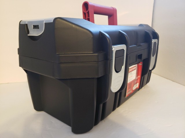 Craftsman 19 Inch Tool Box with Tray Portable Organizer Mechanics Car ...
