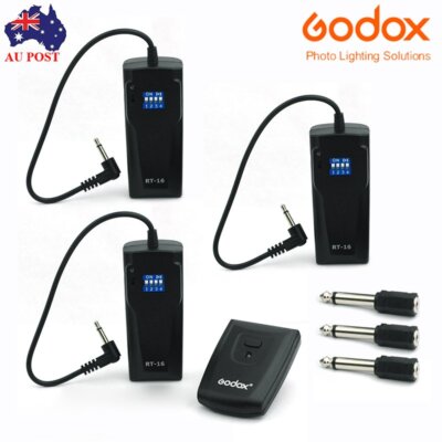 Godox RT-16 433MHz 16 CH Wireless Studio Flash Trigger Transmitter ...