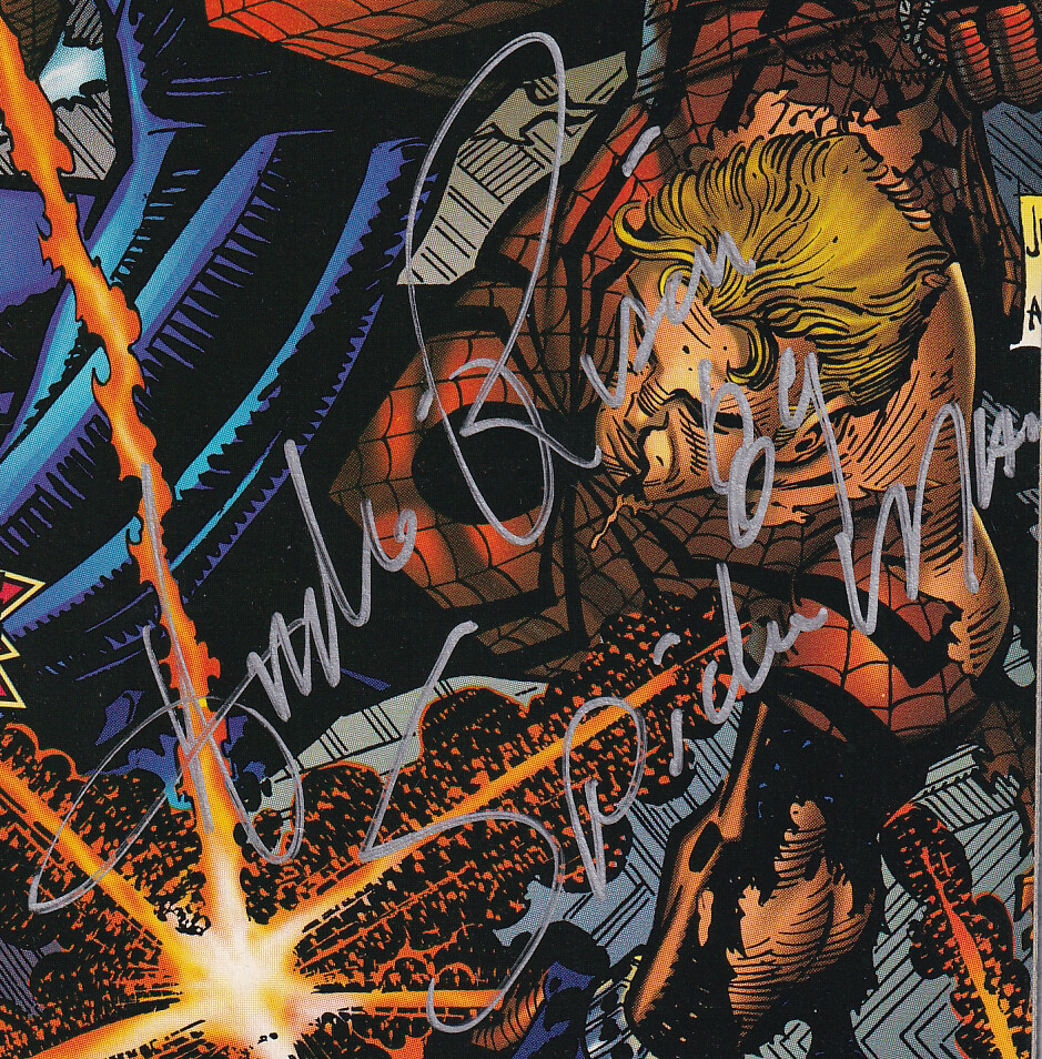 Andre "Bad Moon" Rison KC Chiefs RARE Spiderman COMIC BOOK 1996 SIGNED ...