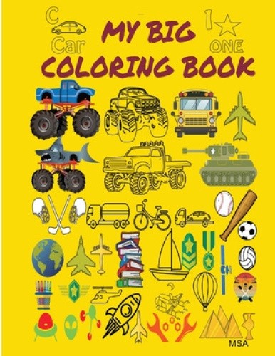 Coloring Book for Boys by Msa [Paperback] 9781794828827| eBay