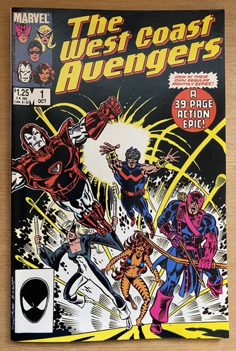 WEST COAST AVENGERS #1 1st appearanace Silver Centurion 39 Page Epic ...