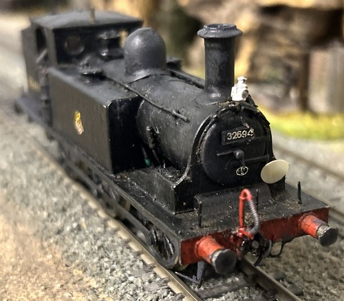 Kit-Built Ex-LB&SCR E1 Class 0-6-0T 32694 - BR Black, Weathered | eBay UK